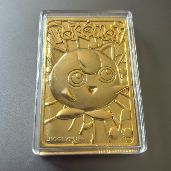 Pokemon | Games | Collectible 23k Karat Gold Jigglypuff 999 Card | Poshmark